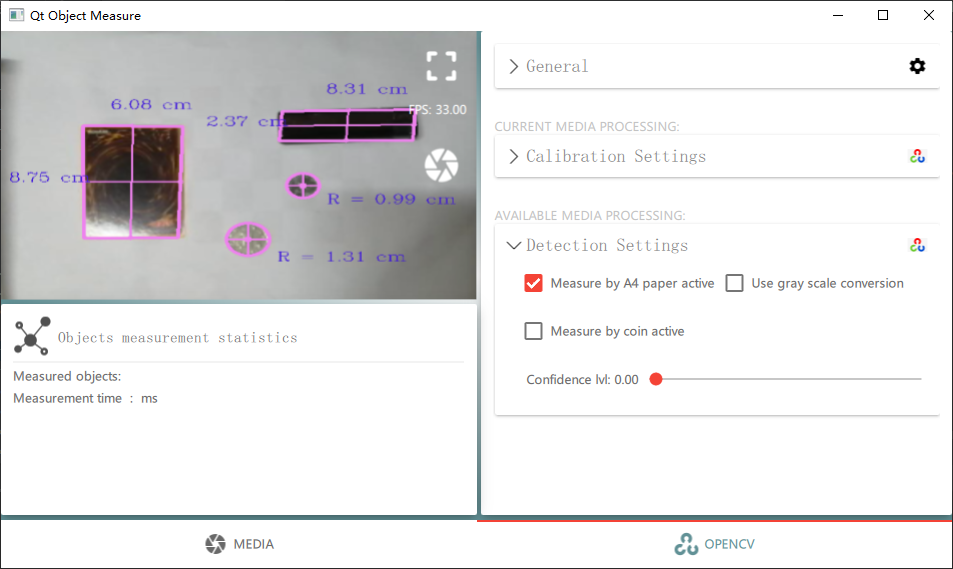 Github Chenjiajun1999qt Object Measure 一款用于物体尺寸测量的 C 桌面应用，使用 Qt 和 Qml 构建 Ui，使用 Opencv 传统算法 0325
