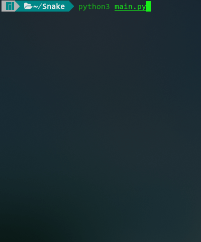 GitHub - memset0x3f/SnakeGame: A terminal classical snake game written in python