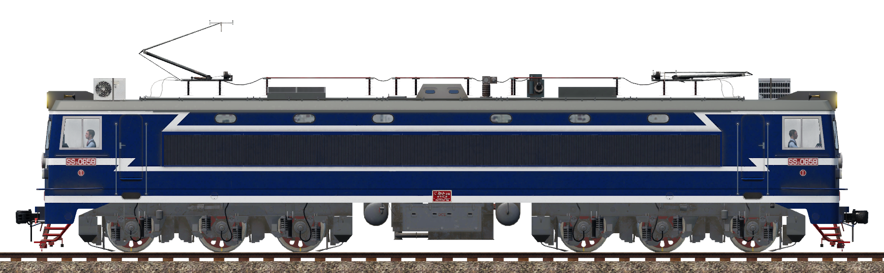 Steam Workshop::China Railway SS3 Electric locomotive（4000 series included）