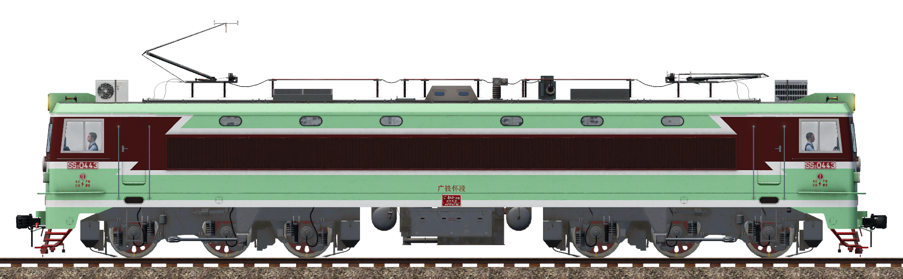 Steam Workshop::China Railway SS3 Electric locomotive（4000 series included）
