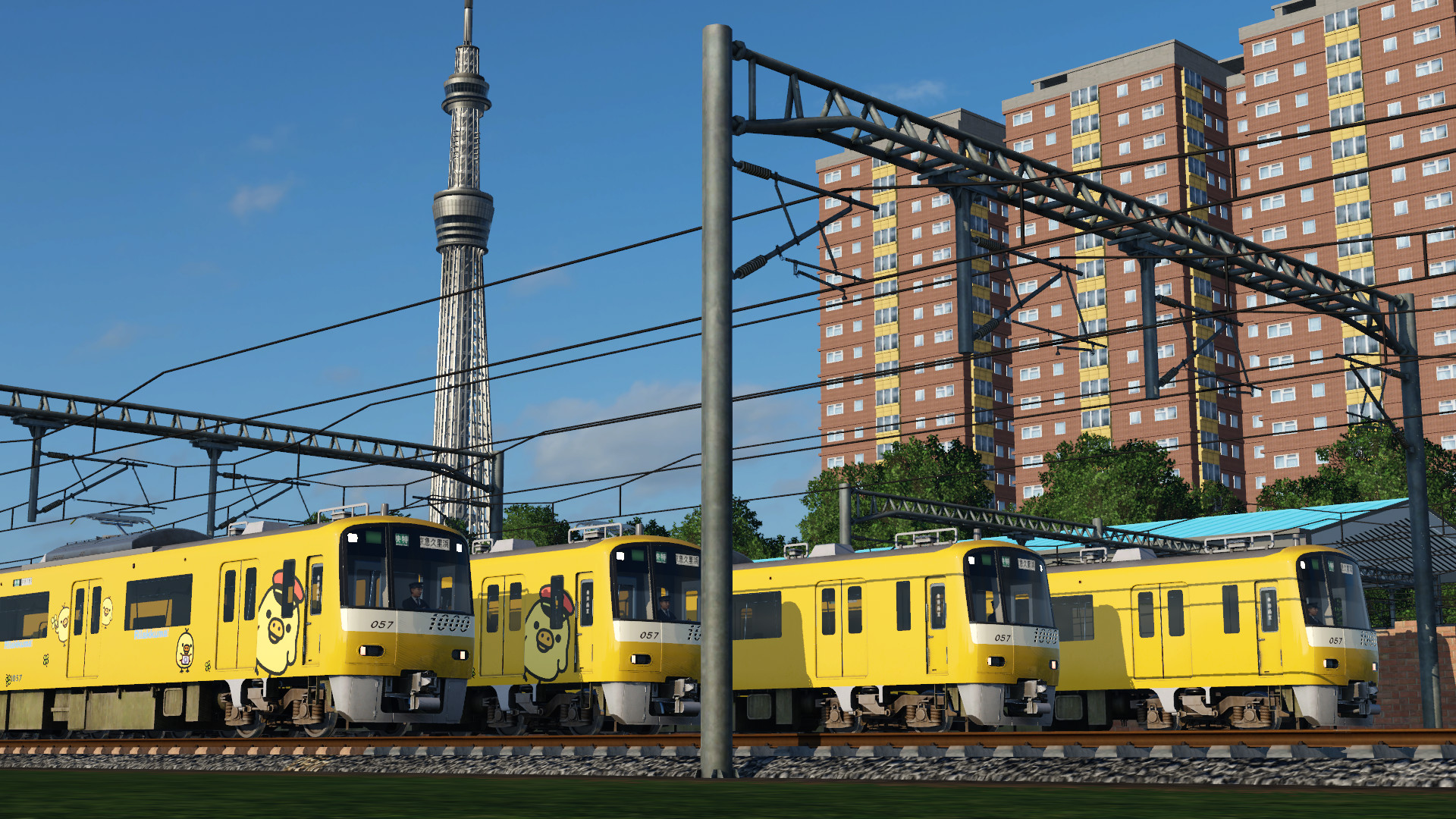 Steam Workshop::KEIKYU new1000 YELLOW HAPPY TRAIN