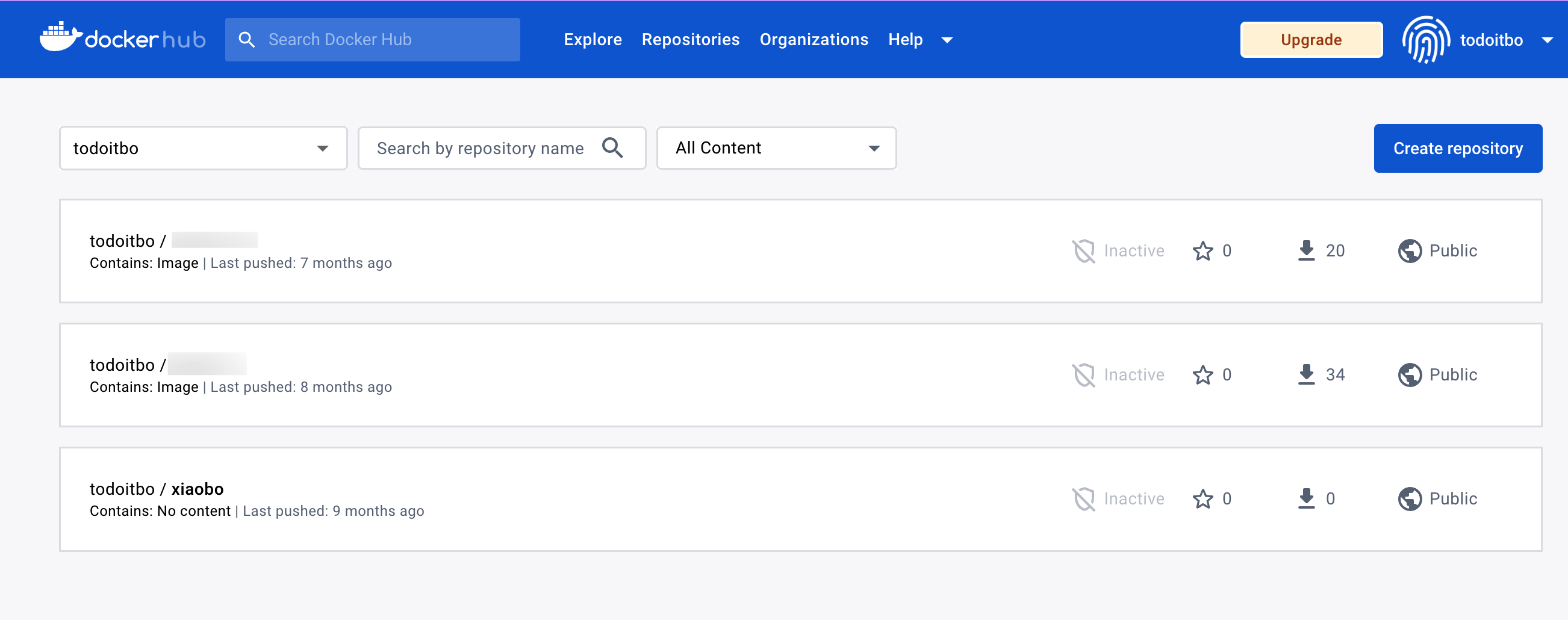 docker常用命令，及推送镜像到dockerhub_docker push命令 指定 docker hub-CSDN博客
