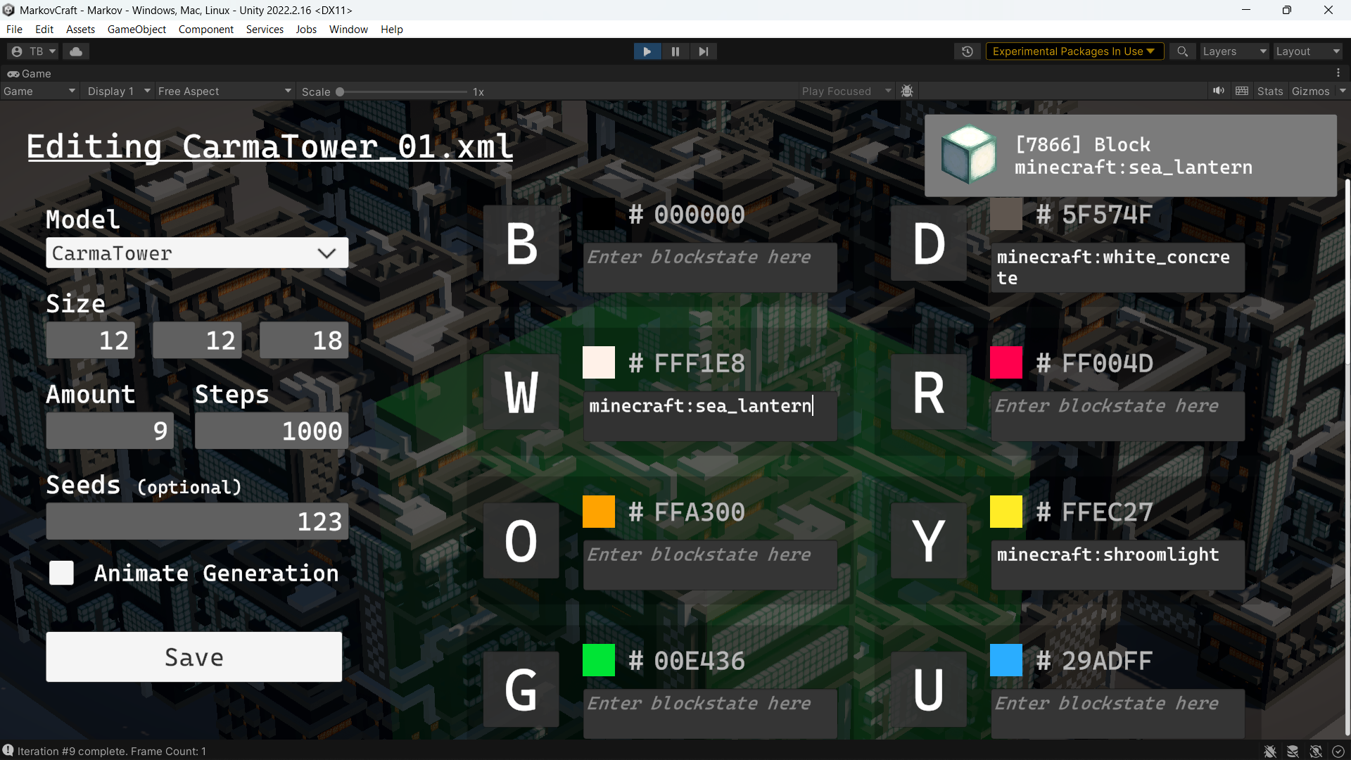 GitHub - DevBobcorn/MarkovCraft: MarkovJunior for Unity
