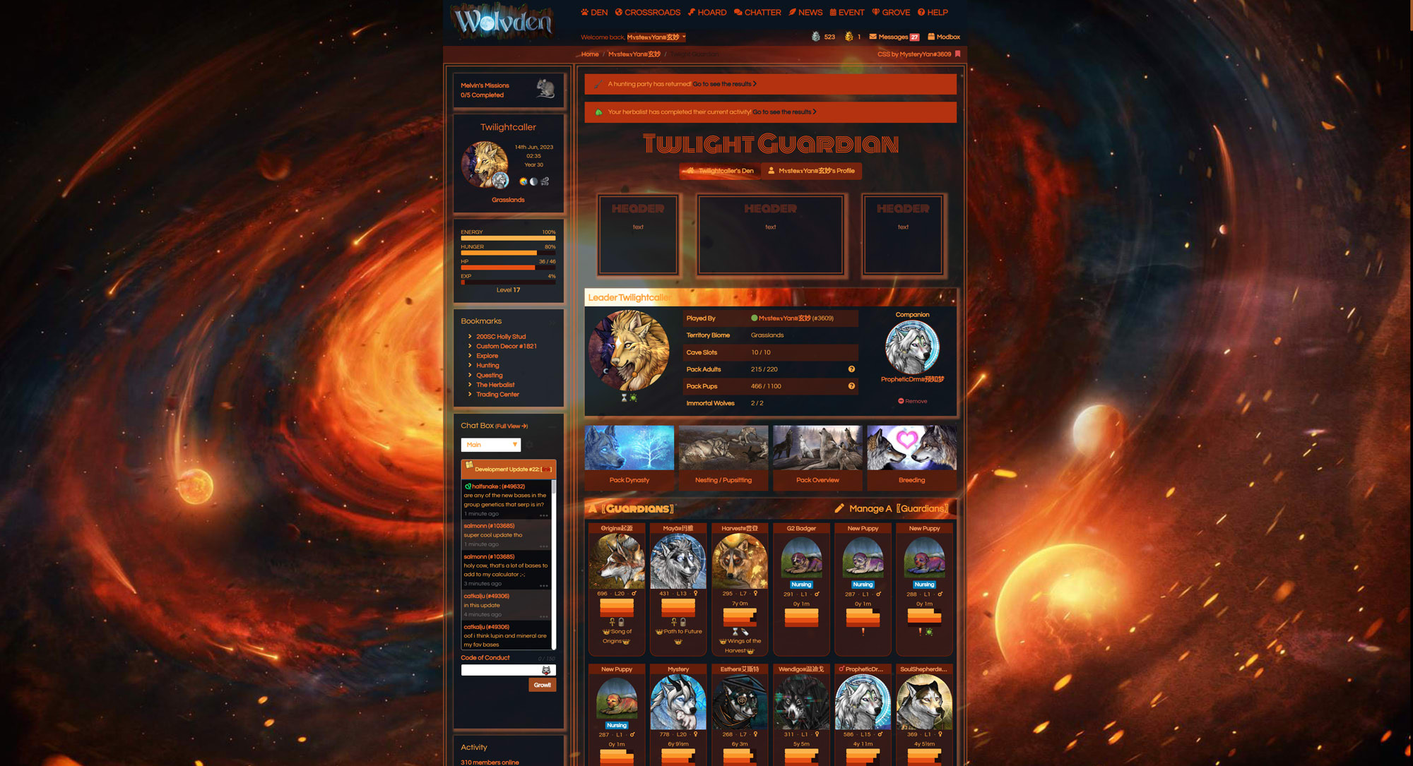 ₪Mys's Free CSS Layouts₪ 【Request Open】 |:| Wolvden