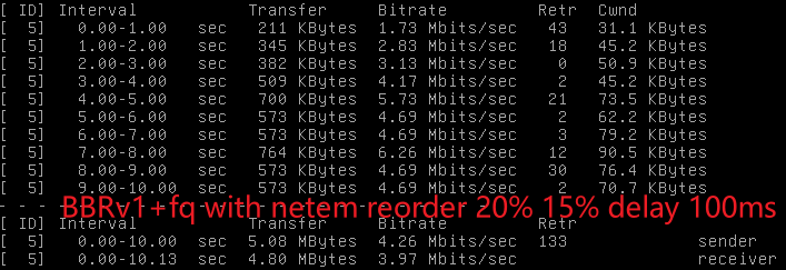 【不知道是不是全网首发】BBRv3可用测试内核+简单测试