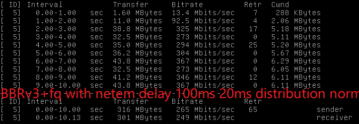 【不知道是不是全网首发】BBRv3可用测试内核+简单测试