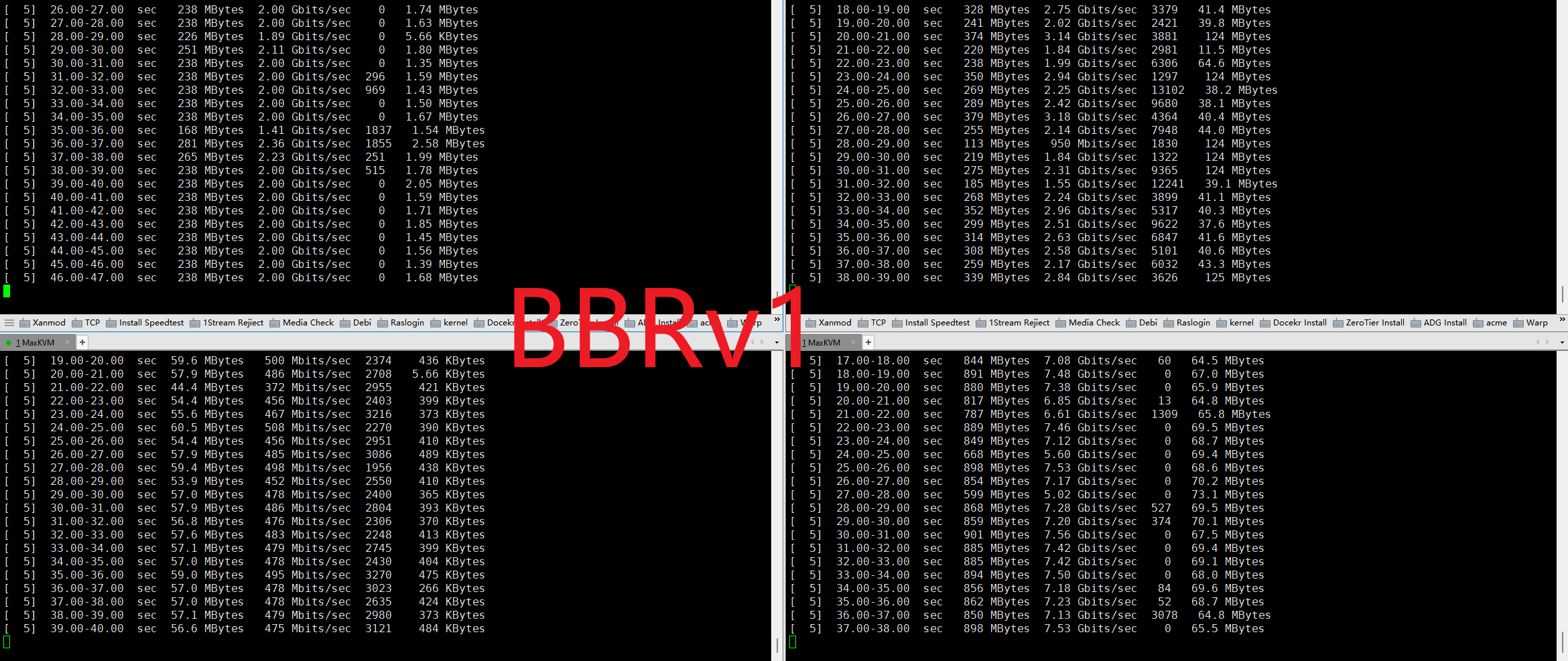 【不知道是不是全网首发】BBRv3可用测试内核+简单测试