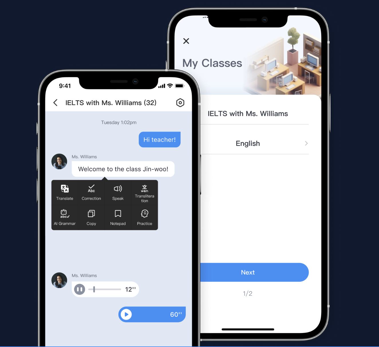 LanguageClass - class management platform for language teachers