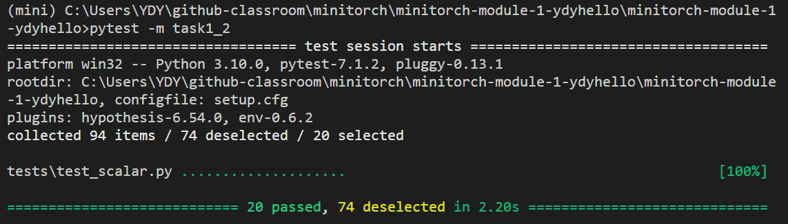 minitorch系列记录 | YDYの博客