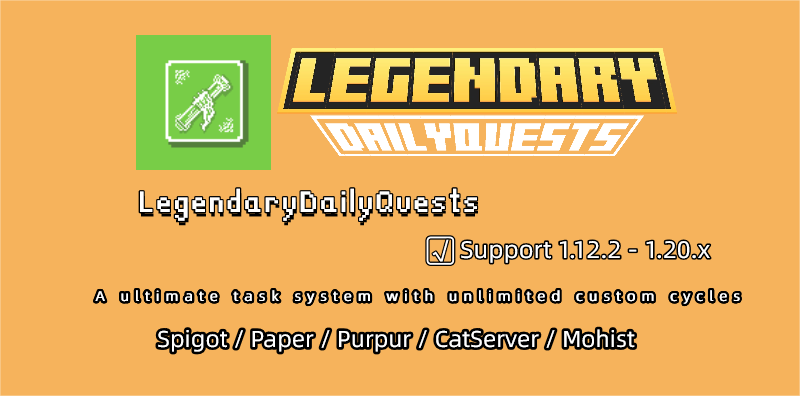 LegendaryDailyQuests an ultimate random quest system with unlimited ...