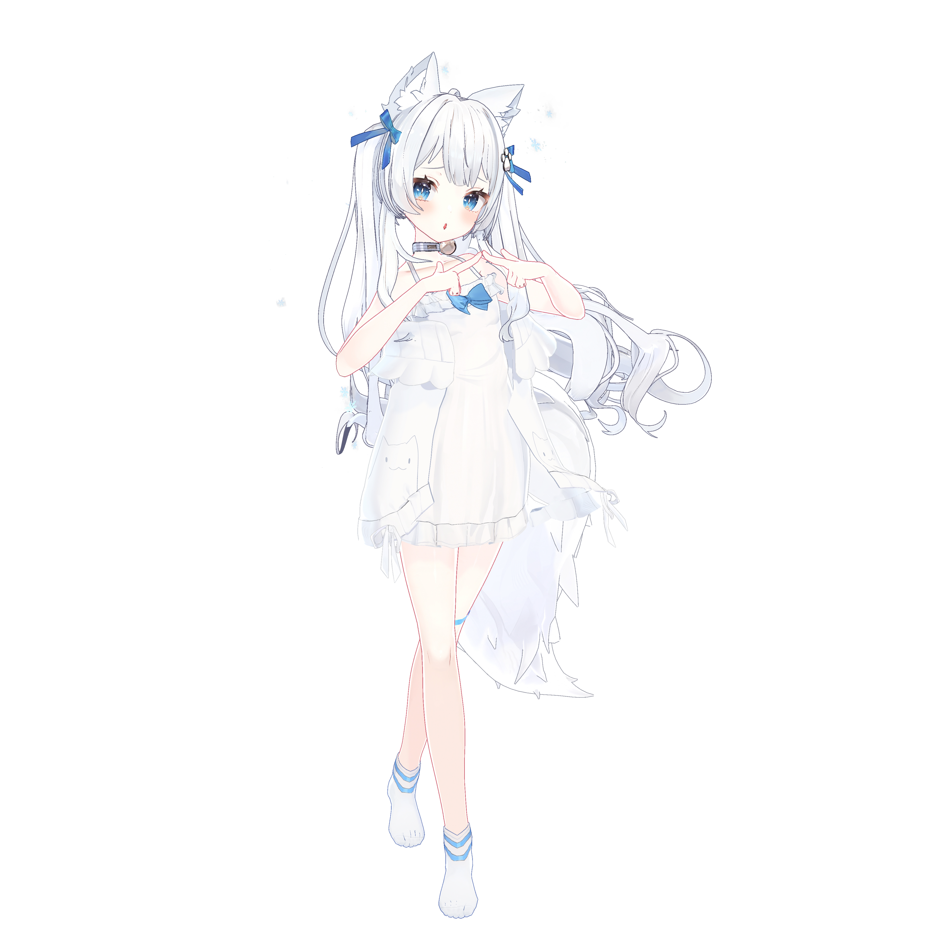 먀코 Myako（2023） - 3D model by Nilcat (@nilcat2024) [959ca2e] - Sketchfab