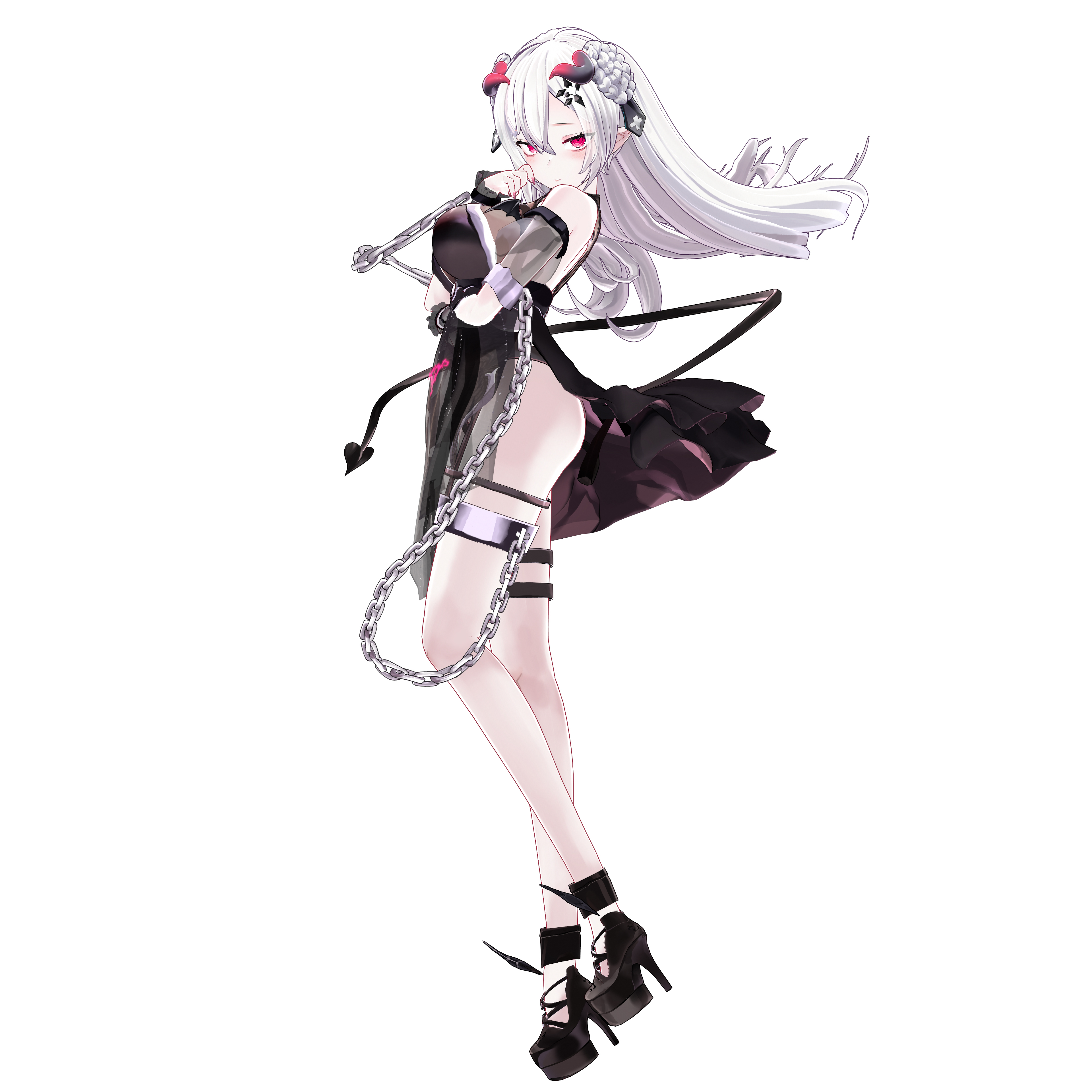 皌桃 Momo (2023) - 3D model by Nilcat (@nilcat2024) [3d7964d] - Sketchfab