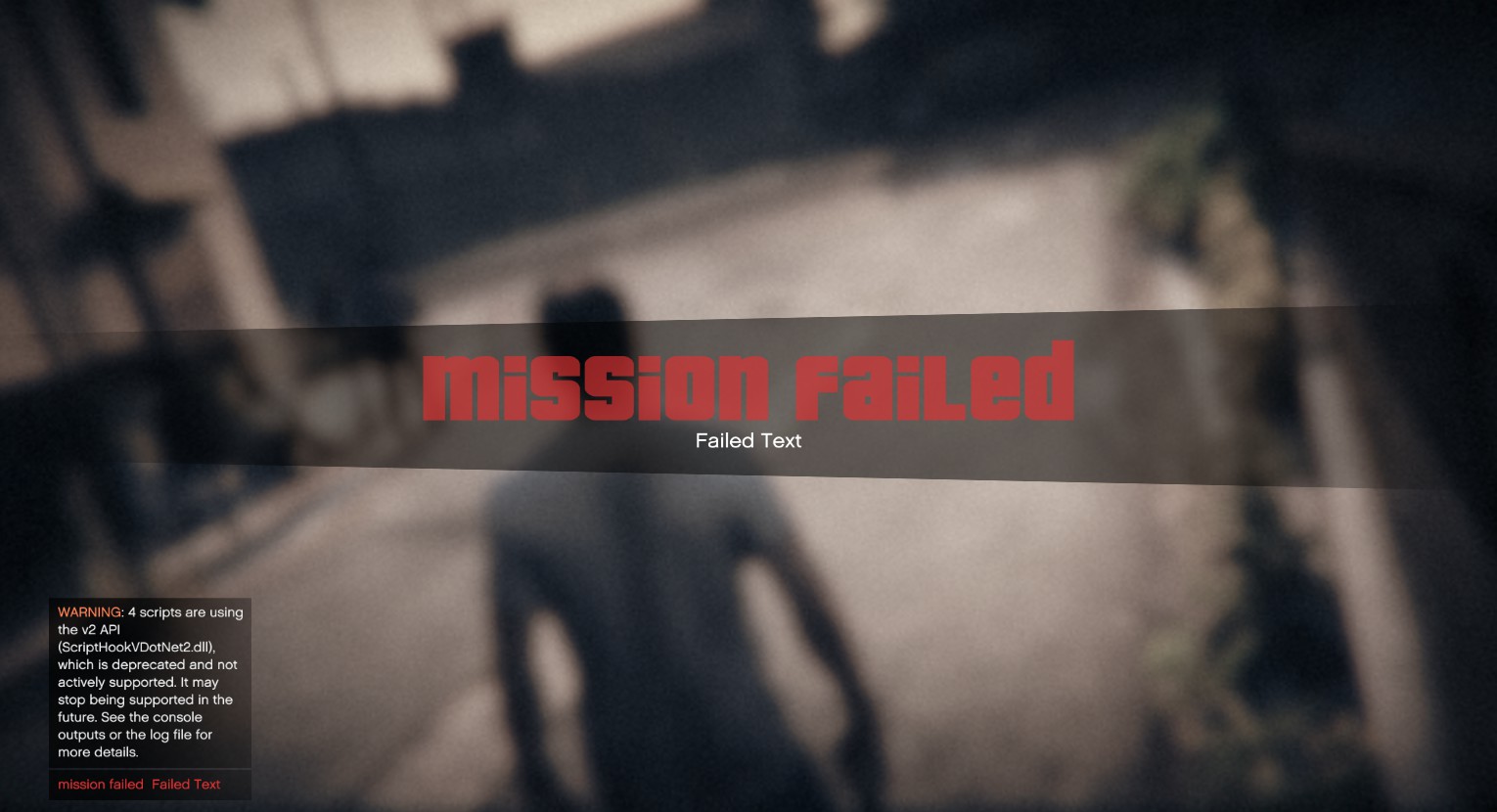 Does somebody know how to fade out below SCALEFORM? - GTA V - GTAForums