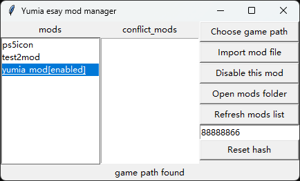 GitHub - MangetsuC/yumia_easy_mod_manager