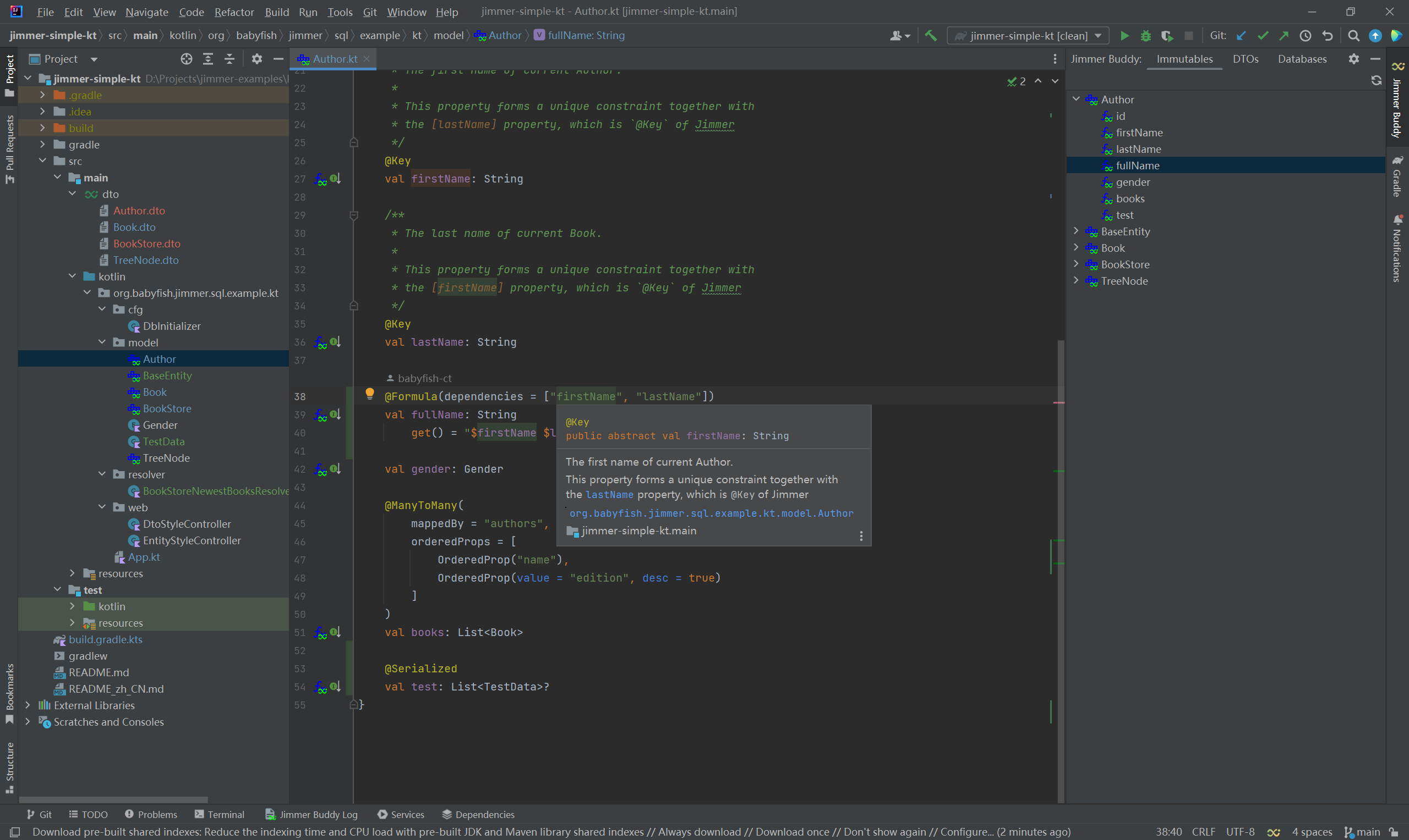 GitHub - Enaium/JimmerBuddy: A plugin that adds first-class support for ...